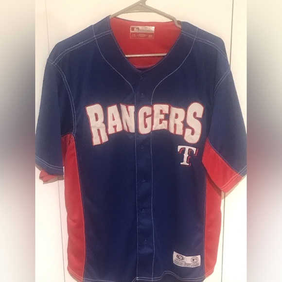 Shirts | Vintage Texas Rangers True Fan Mlb Genuine Merchandise Jersey ...